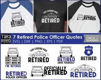 Retired Police Officer Badges - Etsy
