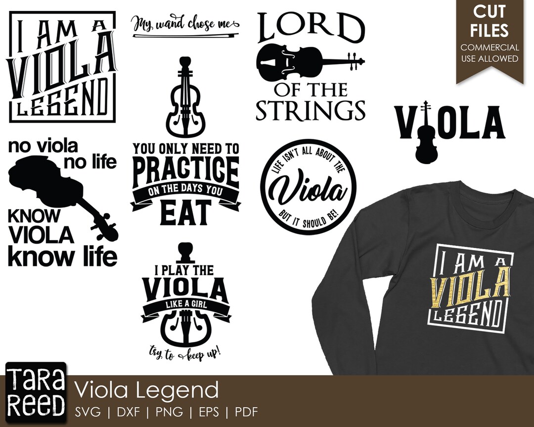 Viola Legend - Viola SVG and Cut Files for Crafters - Etsy