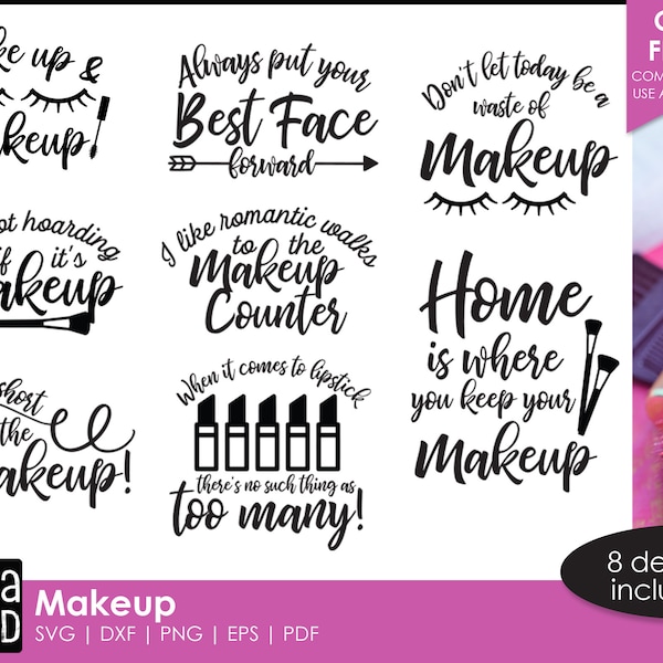 Svg Makeup - Etsy