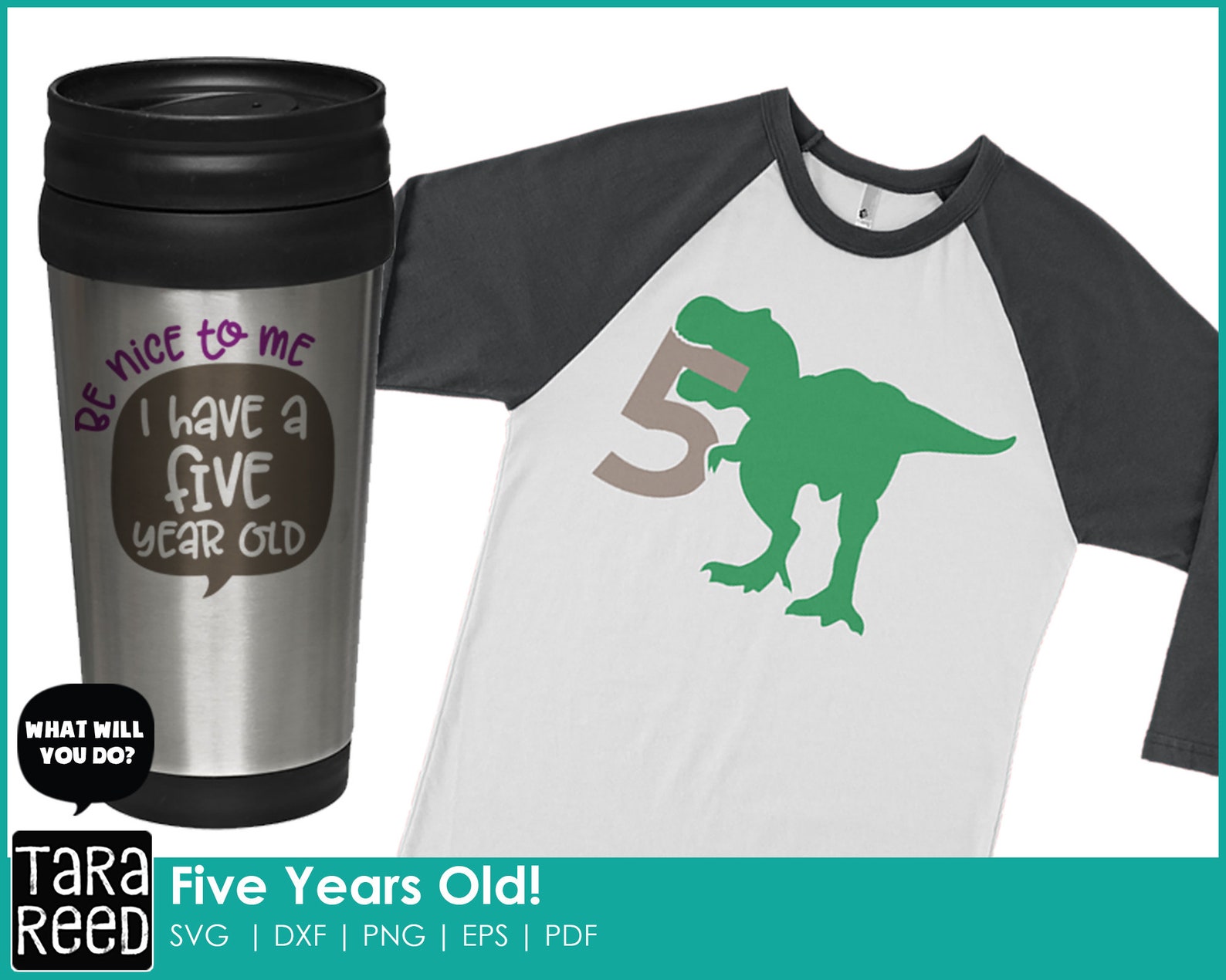 Five Year Old SVG and Cut Files for Crafters - Etsy