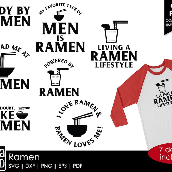 Ramen Svg - Etsy