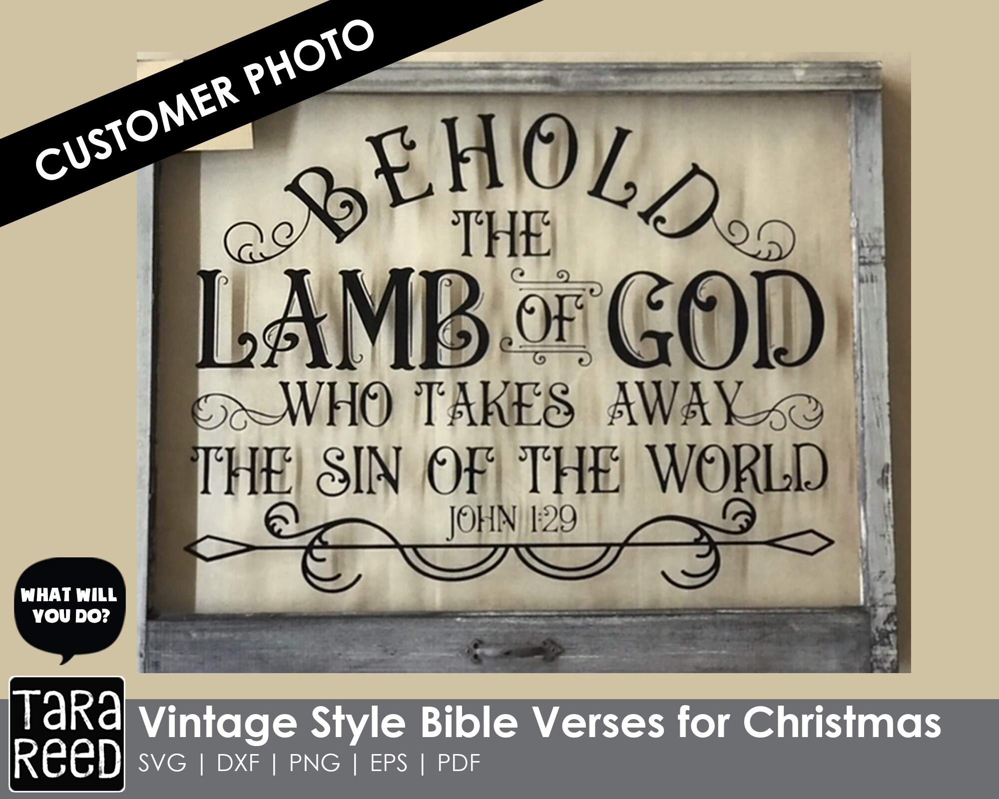 Vintage Style Bible Verses for Christmas Bible Verse SVG and - Etsy