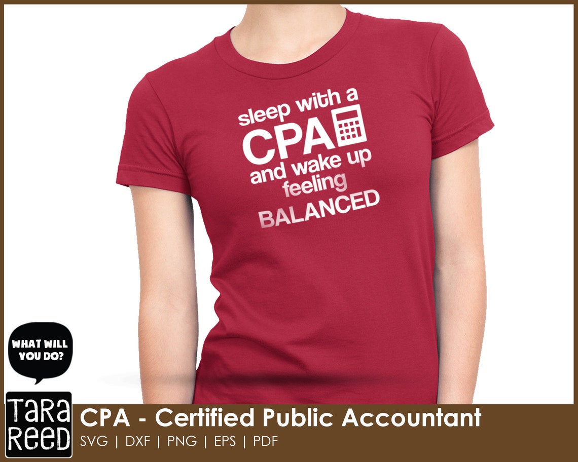 CPA - Certified Public Accountant SVG and Cut Files for Crafters - Etsy