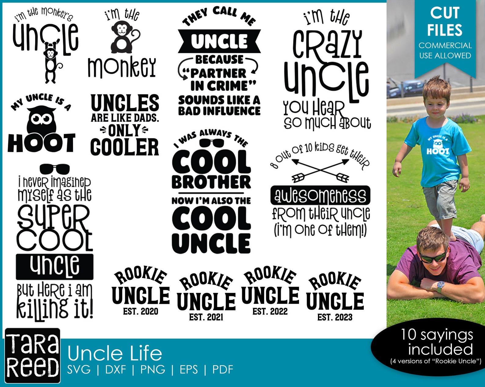Uncle Life - Family SVG and Cut Files for Crafters - Etsy
