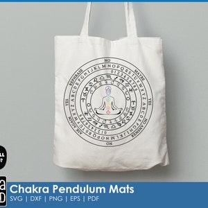 Chakra Pendulum Mats - Pendulum Mat SVG and Cut Files for Crafters - Etsy