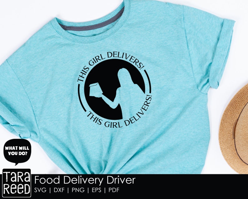 Food Delivery Driver SVG and Cut Files for Crafters - Etsy
