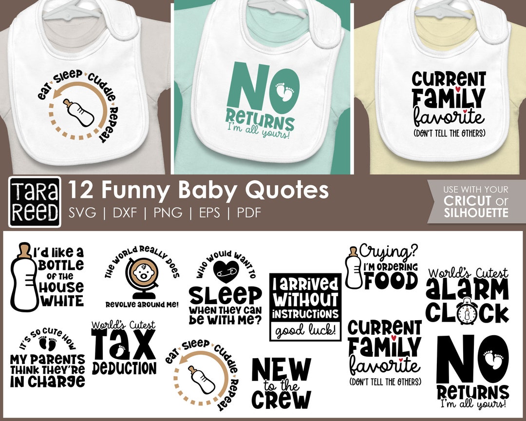 Baby Bib Sayings Svg at Kathy Carter blog