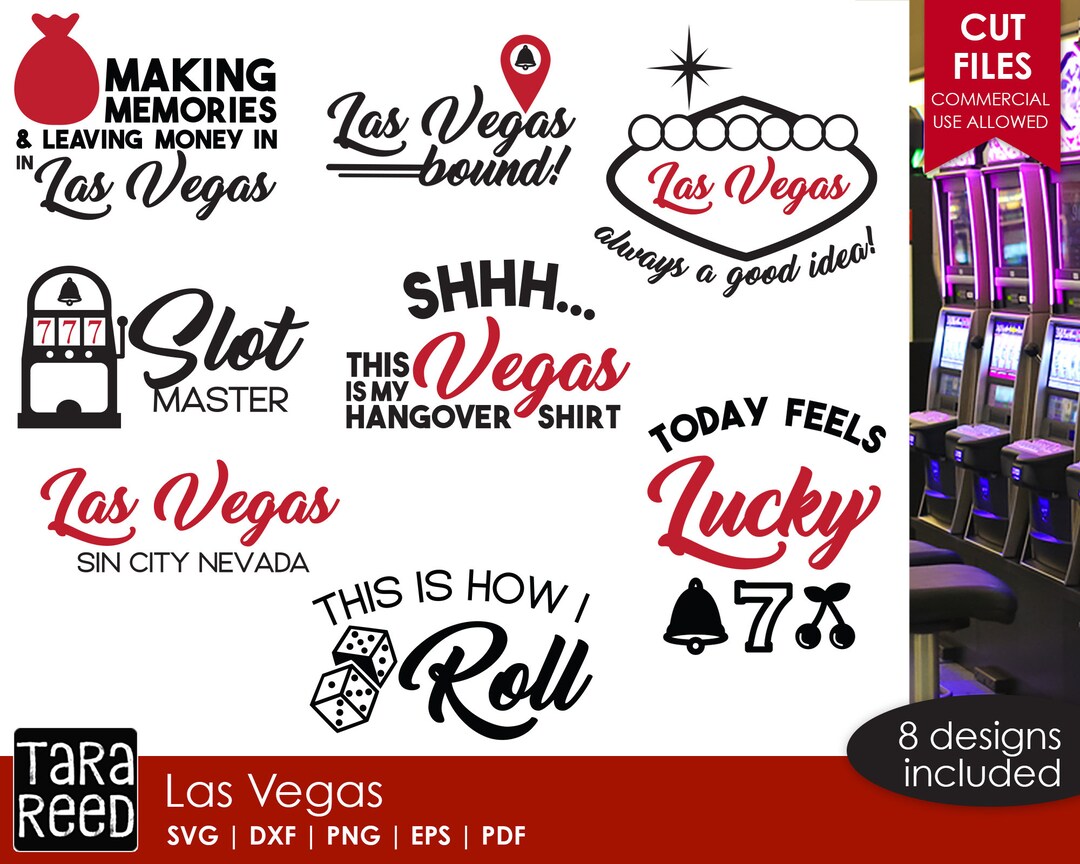Las Vegas SVG and Cut Files for Crafters - Etsy