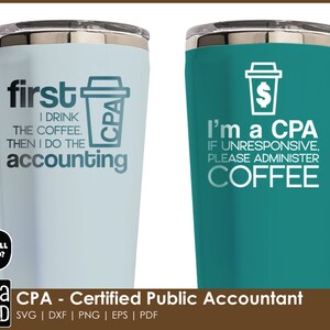 CPA - Certified Public Accountant SVG and Cut Files for Crafters - Etsy