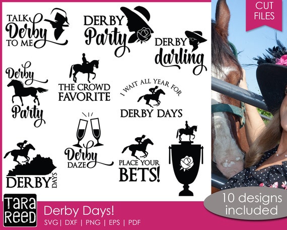 Derby Days Horse Race SVG and Cut Files for Crafters - Etsy