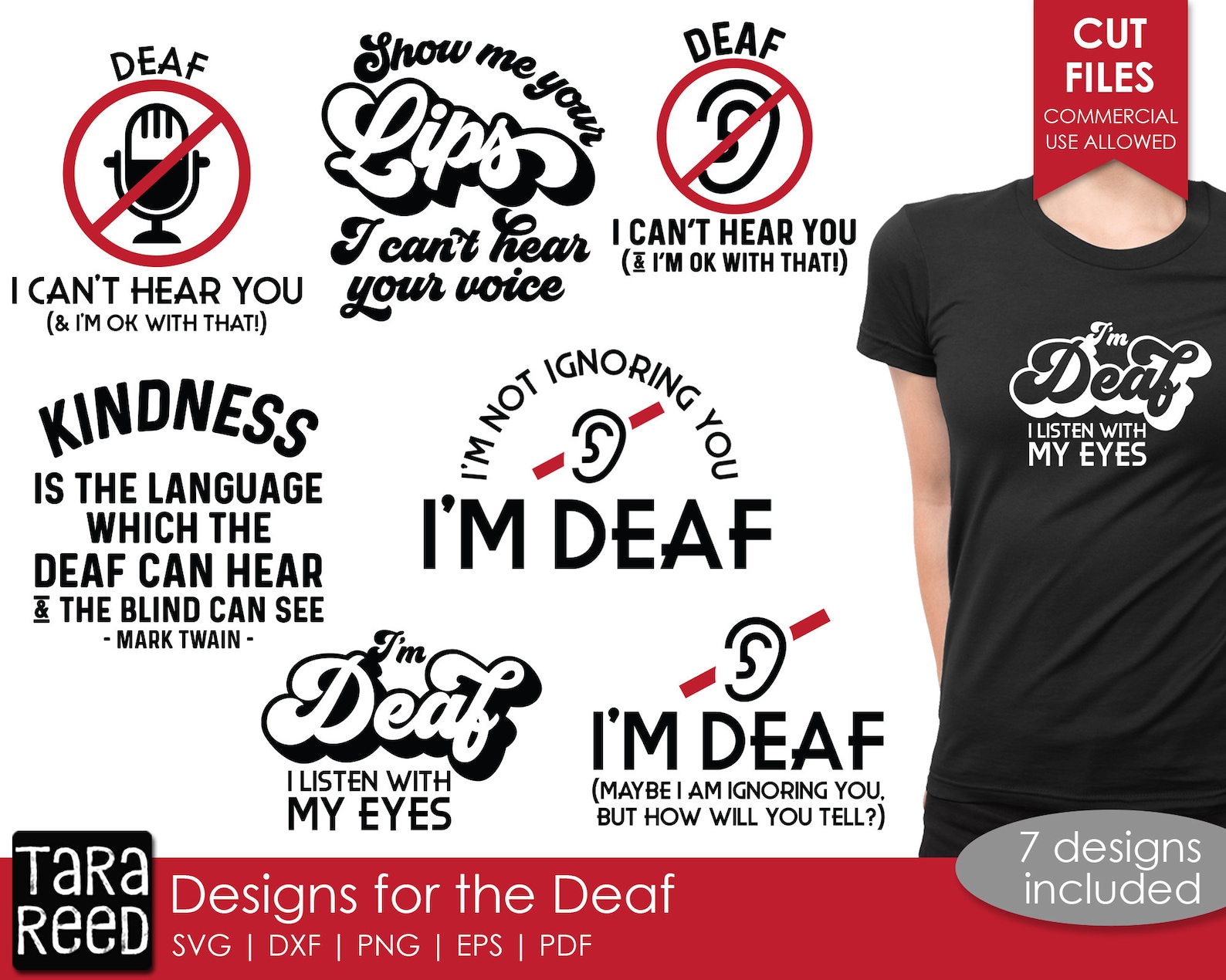 Designs for the Deaf SVG and Cut Files for Crafters - Etsy
