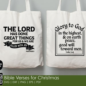 Bible Verses for Christmas - Christmas SVG and Cut Files for Crafters ...