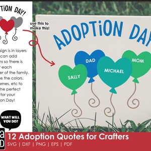 Adoption Quotes Adoption SVG Bundle for Cricut Adoption Day Shirts - Etsy