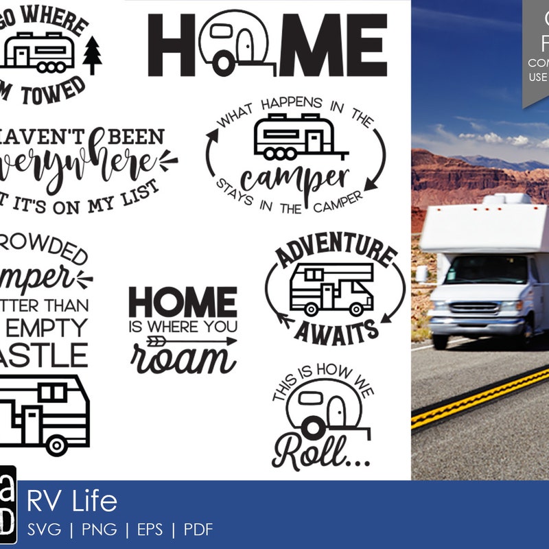 Rv Svg - Etsy