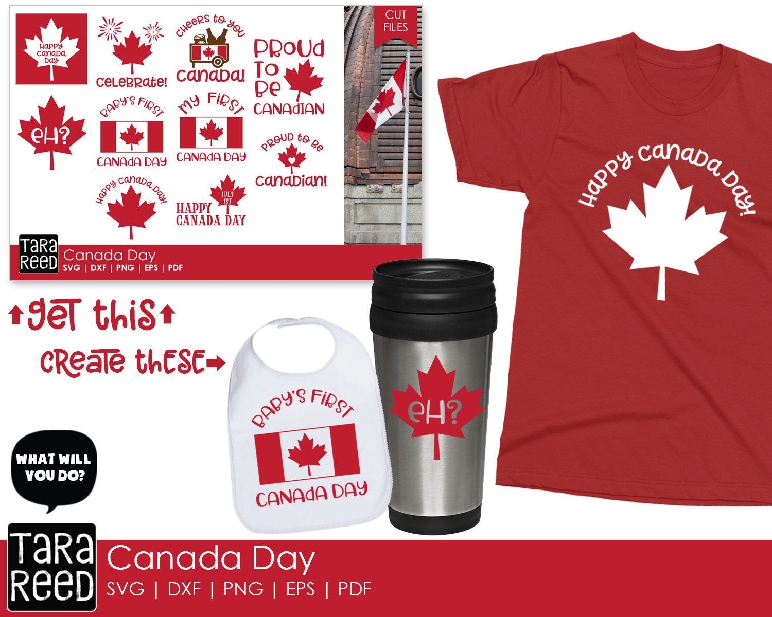 Canada Day Canadian SVG and Cut Files for Crafters - Etsy Canada