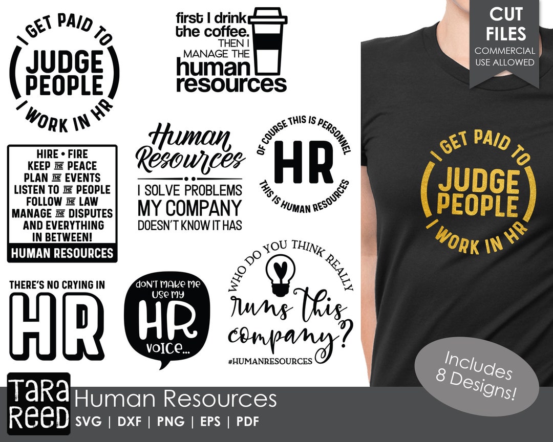 Human Resources - Office SVG and Cut Files for Crafters - Etsy