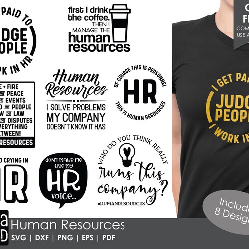 Human Resources Office SVG and Cut Files for Crafters | Etsy