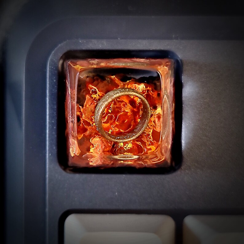 Eye Sauron the Lord of the Rings Keycap , Artisan Keycap , Custom ...