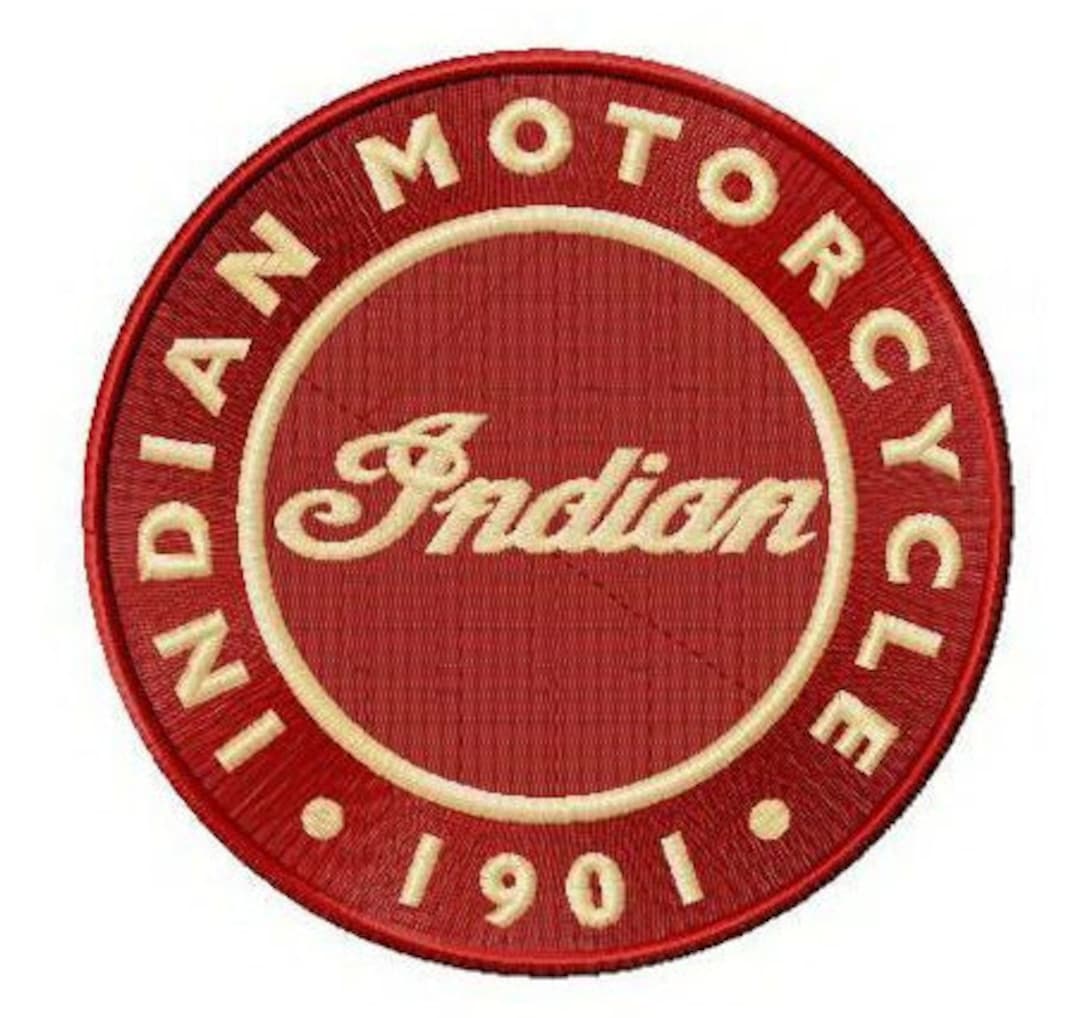 Indian Motorcycle Embroidered Patch - Available in 7 Sizes - Etsy