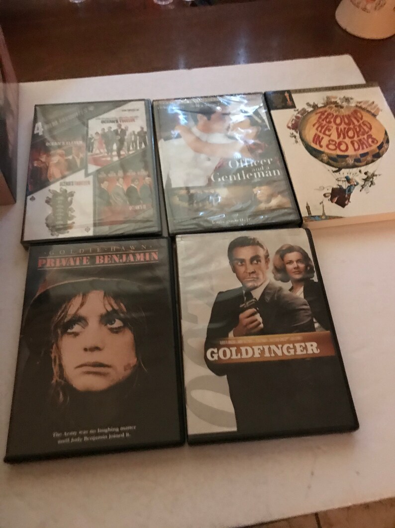 Five Classic Dvds 2 Sealed Free Shipping | Etsy