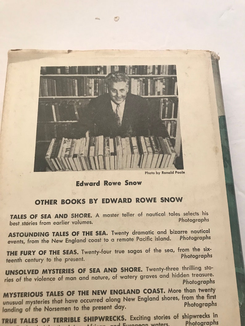Increíbles misterios y leyendas del mar firmado Edward Rowe Snow - Etsy ...