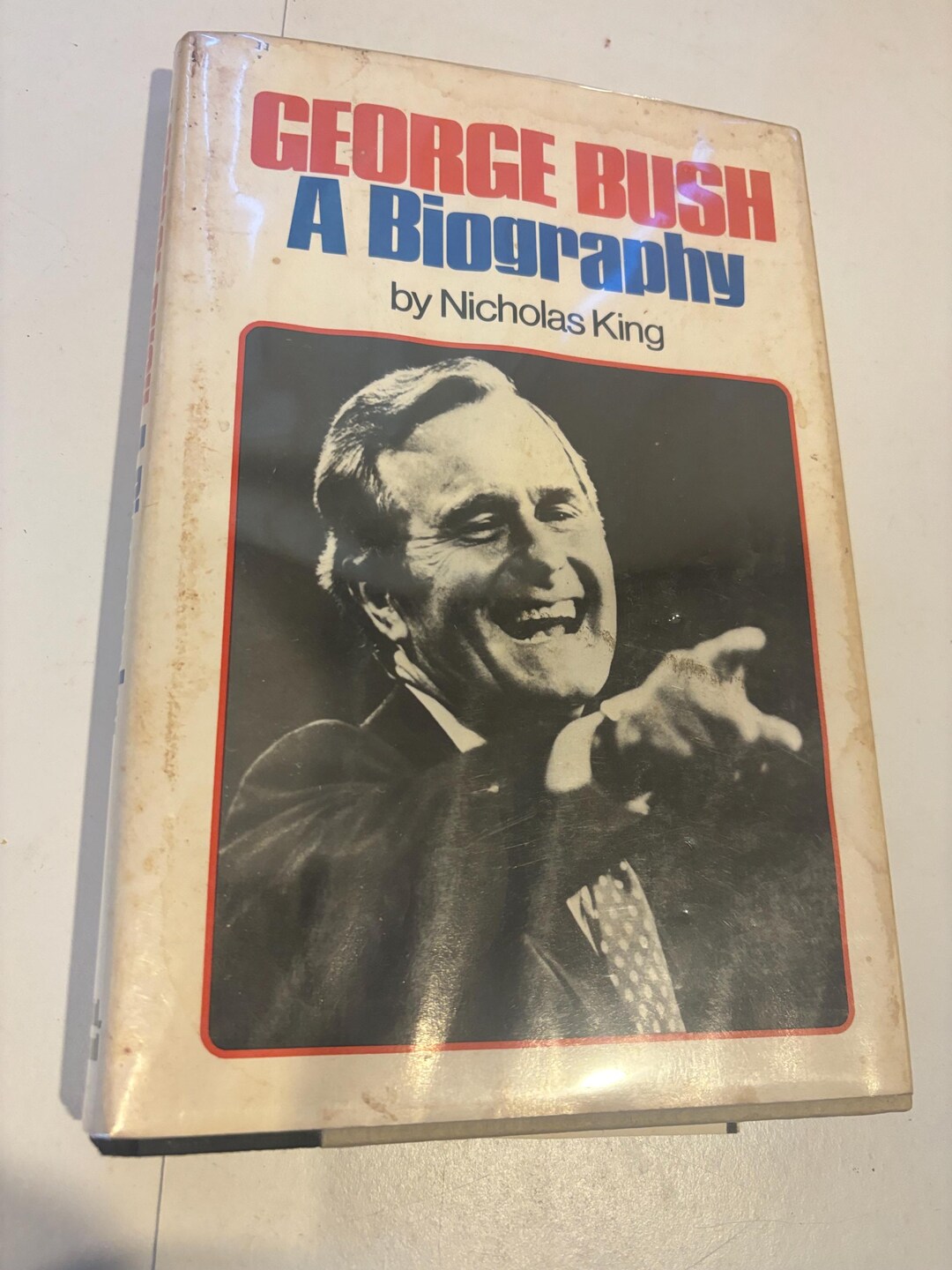 George Bush A Biography Autographed 1st Edition - Etsy