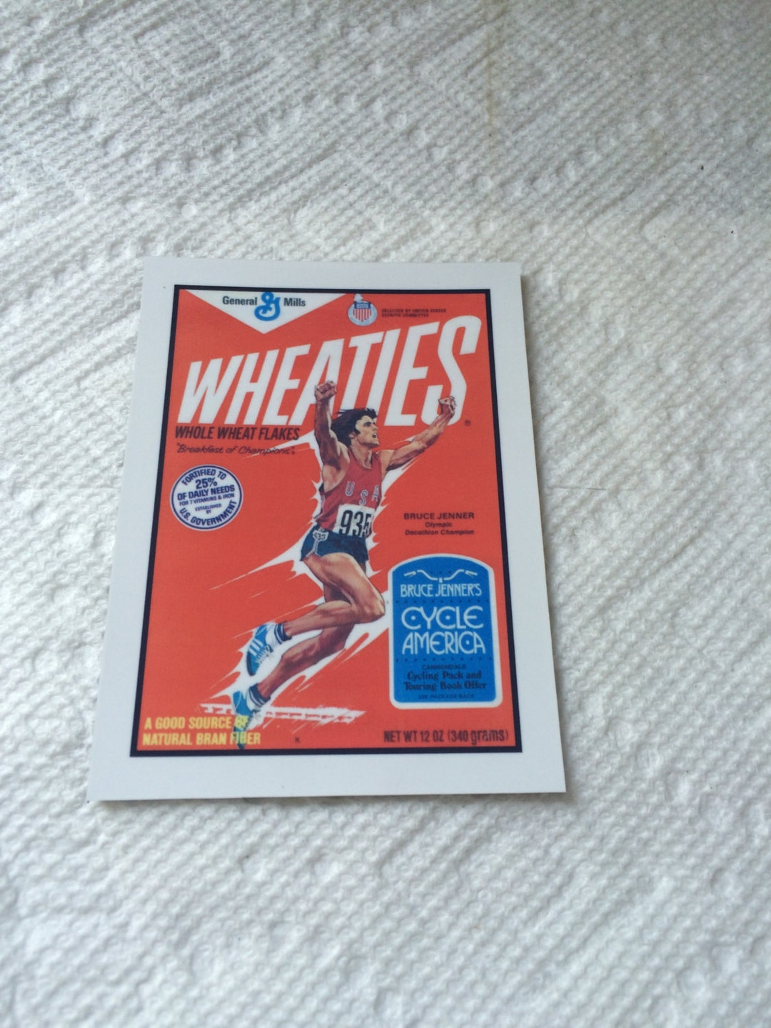 Bruce Jenner Wheaties Box Decathalon Refrigerator Magnet - Etsy