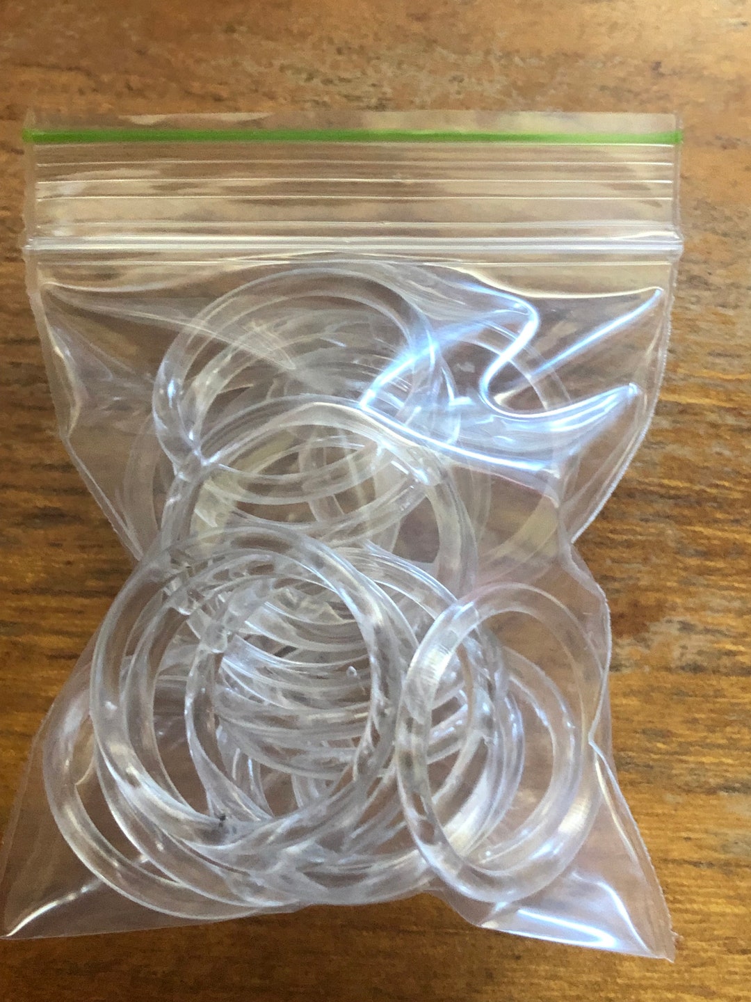 Large Transparent Plastic Bra Rings and Sliders (packs of 20). - Etsy