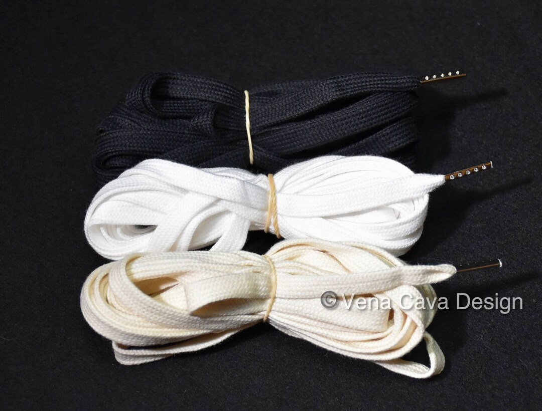 Cotton Corset Laces With Metal Tips (aglets) 5m Long - Etsy