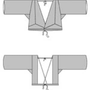 American Tribal Style Belly Dancer Choli Sewing Pattern - Etsy