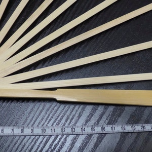 Bamboo Fan Staves Design and Make Your Custom Fan in Fabric, Paper or ...