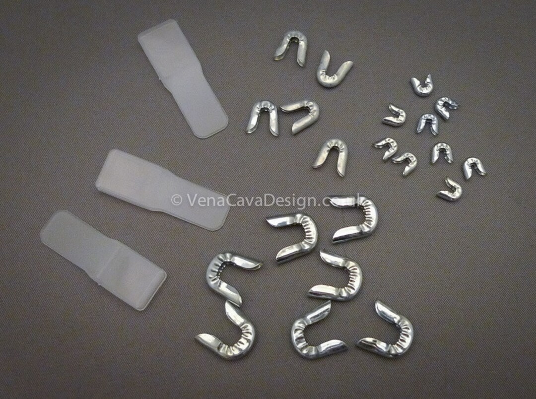 7mm Metal Spiral Wire End Caps for Corsetry, Packs of 100 - Etsy