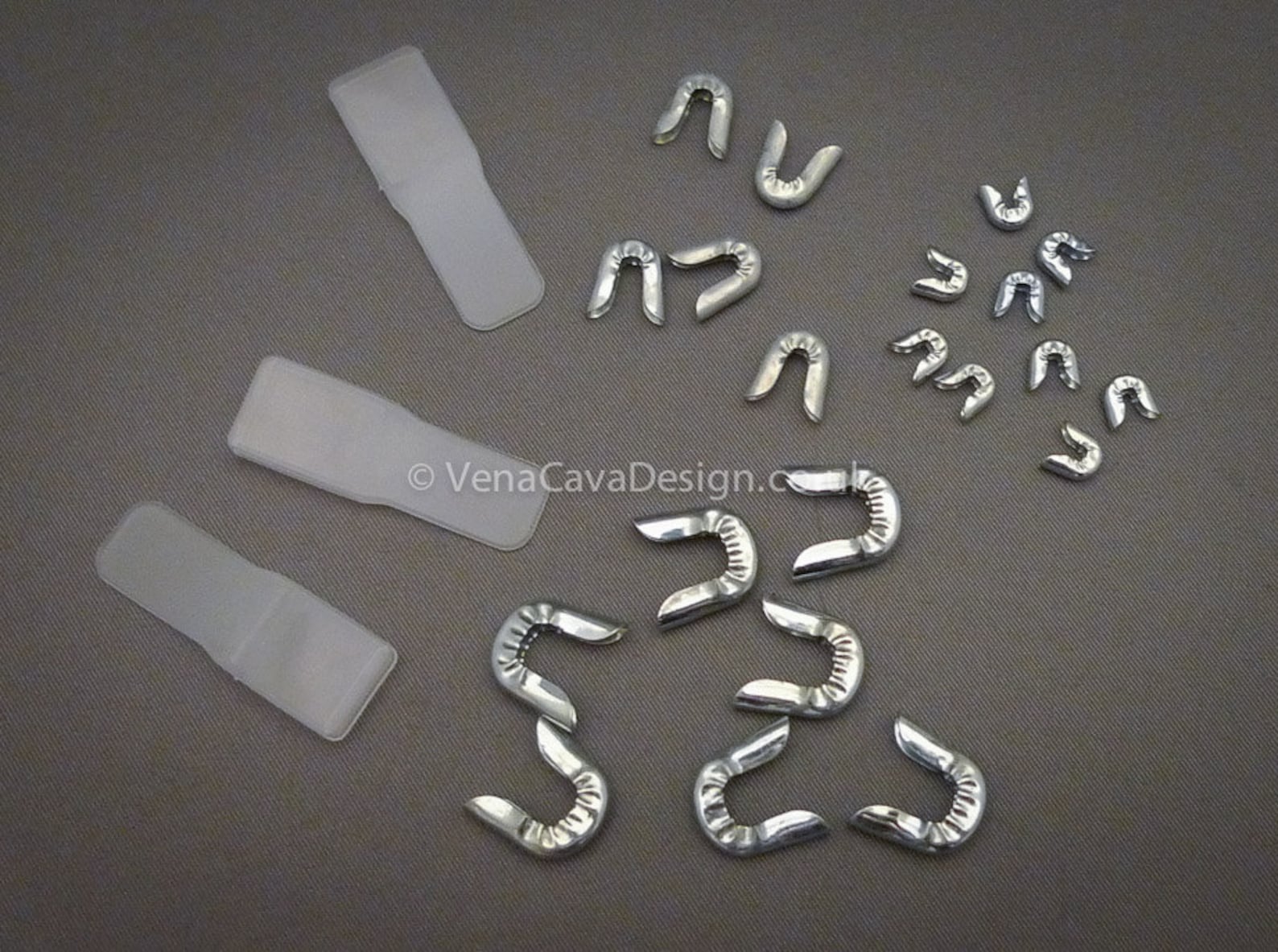 7mm Metal Spiral Wire End Caps for Corsetry, Packs of 100 - Etsy