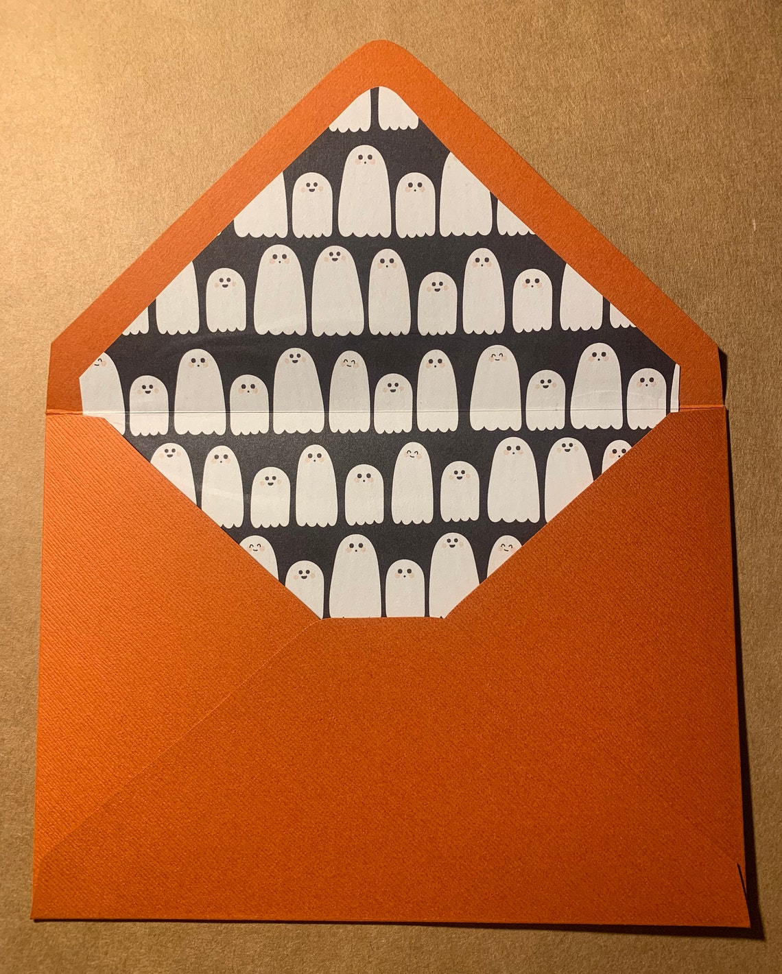 Halloween Ghost Envelopes: Spooky Lined Cardstock, Self Adhesive, Set ...