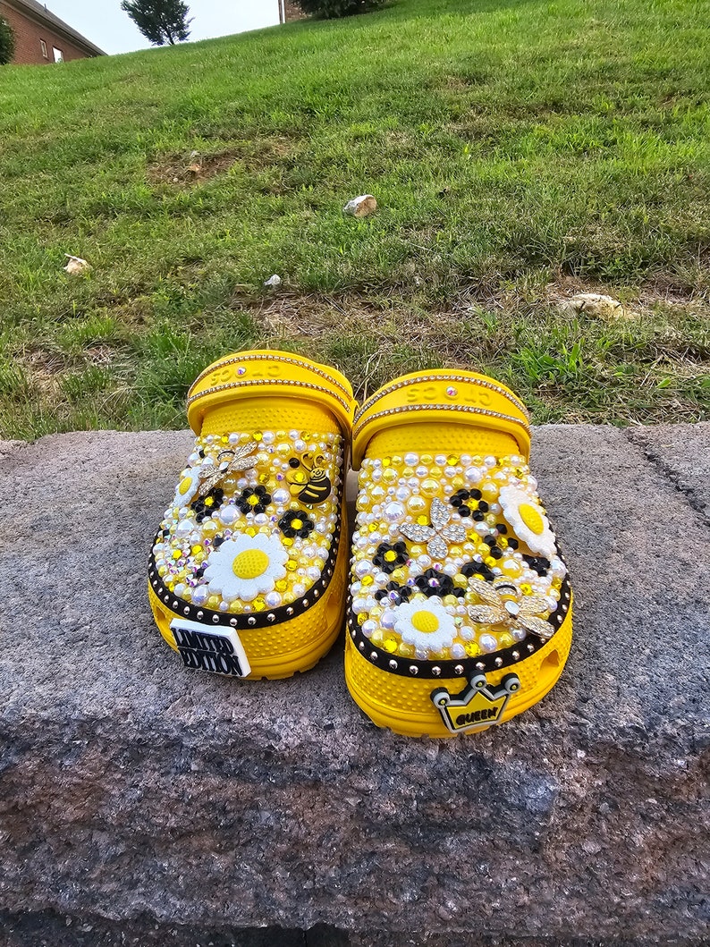 Custom Luxury Bling Crocs - Etsy