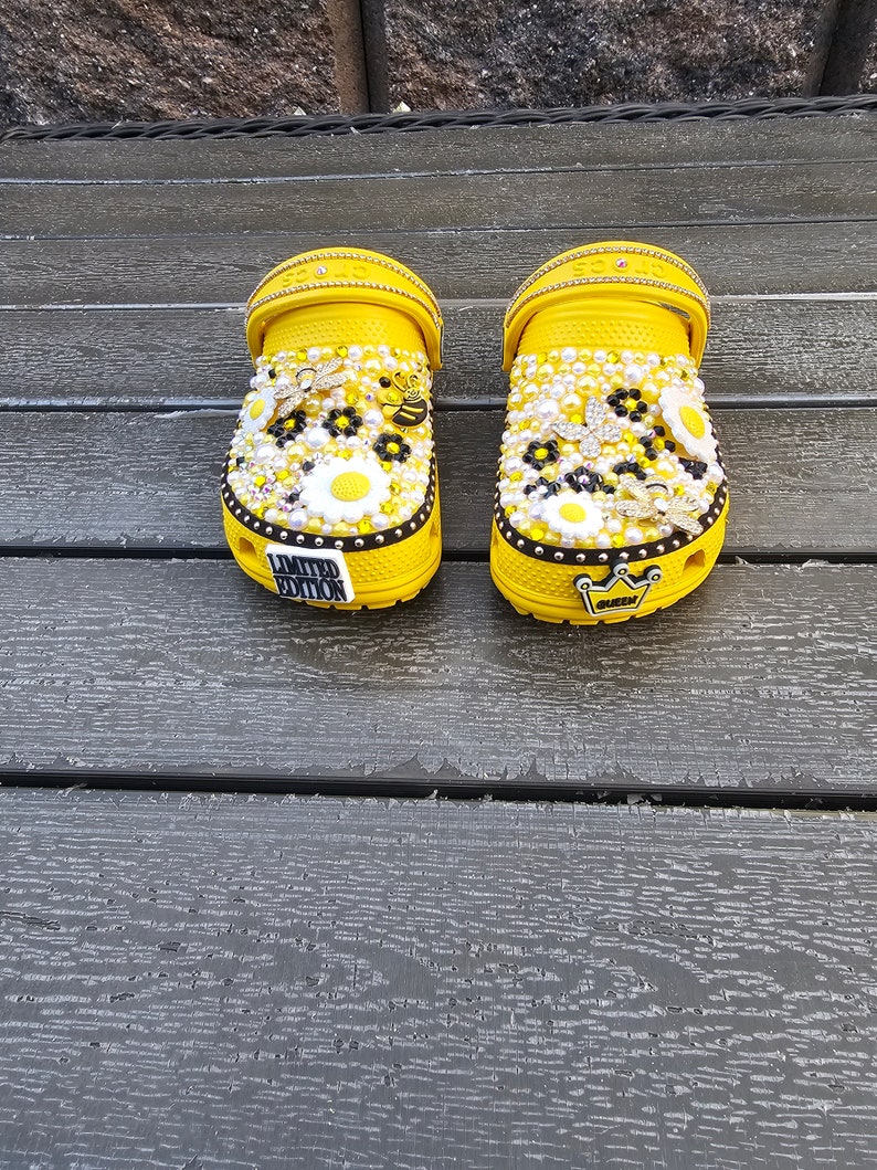 Custom Luxury Bling Crocs - Etsy