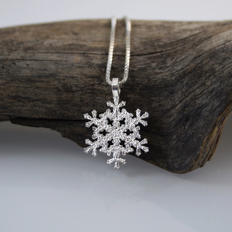 Snowflake Pendants - Etsy