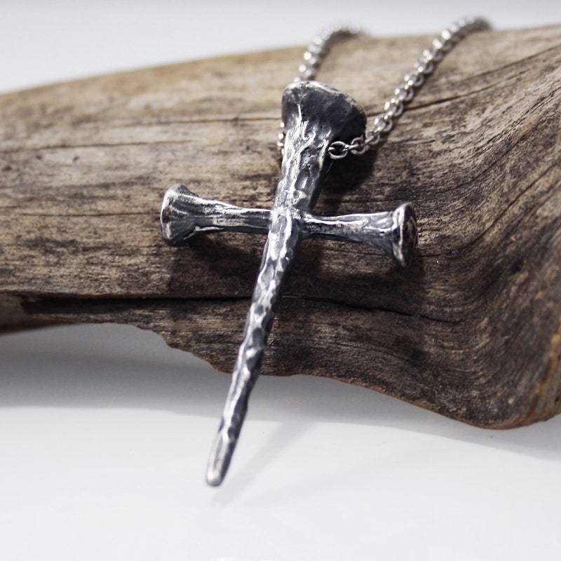 Cross Made of Nails - Etsy