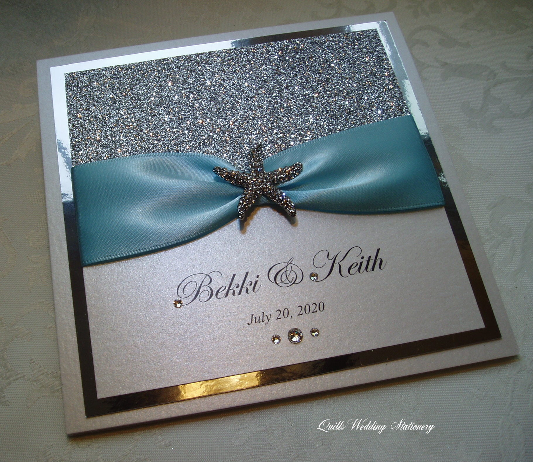 Tiffany Blue Wedding Invitations Diy