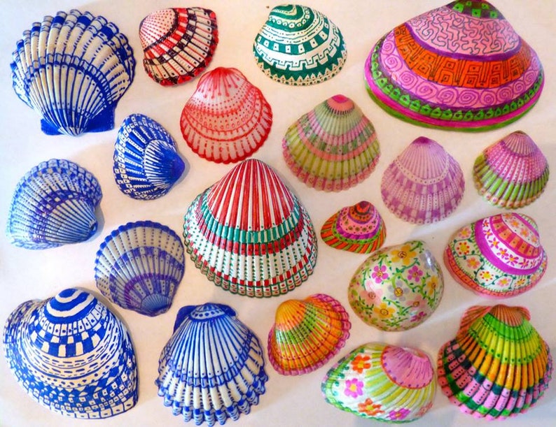 UK Scallop Shells. Sea Washed Natural. Pack of 10 Shells. - Etsy
