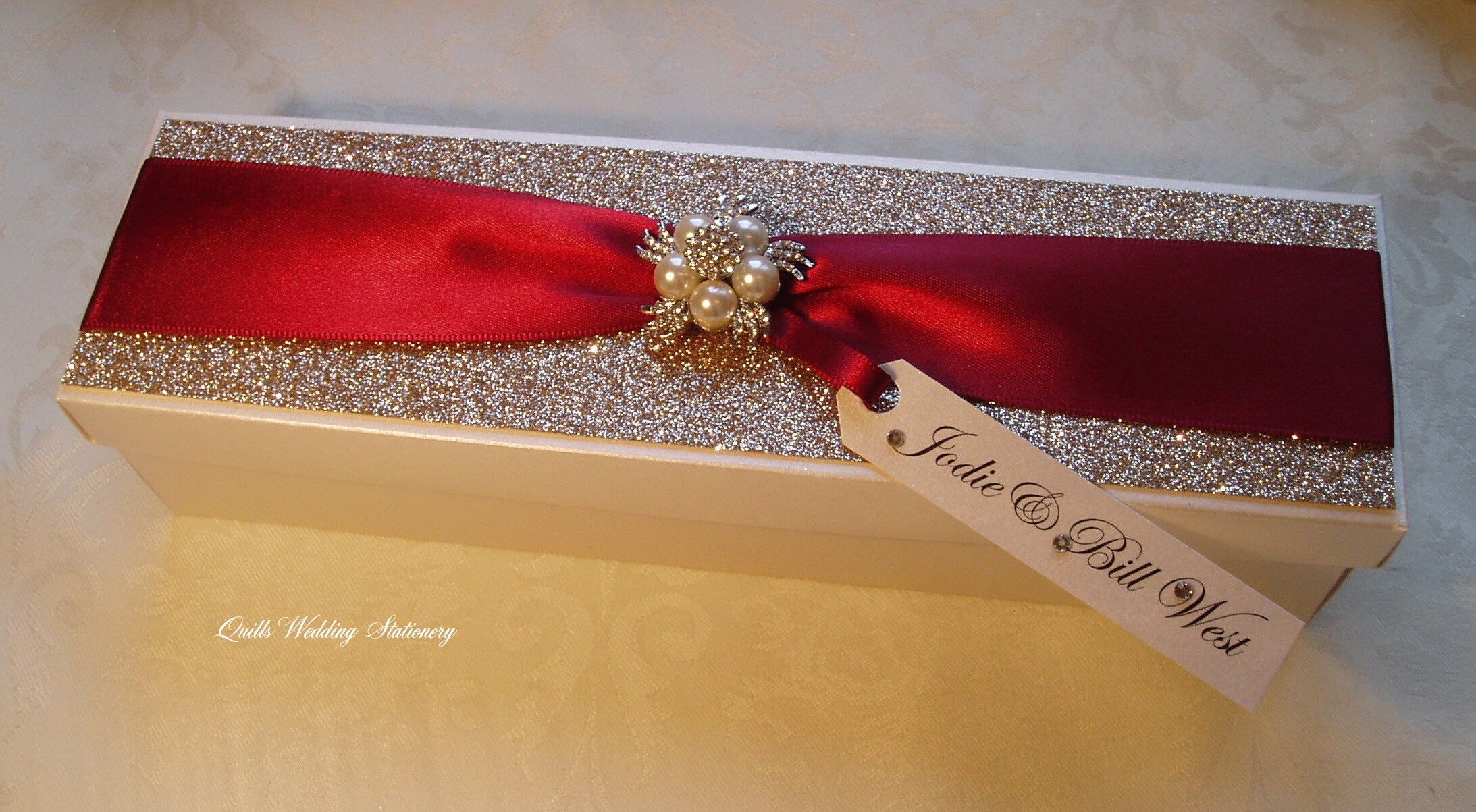 Luxury Wedding Certificate Box. Marriage Certificate Box. | Etsy