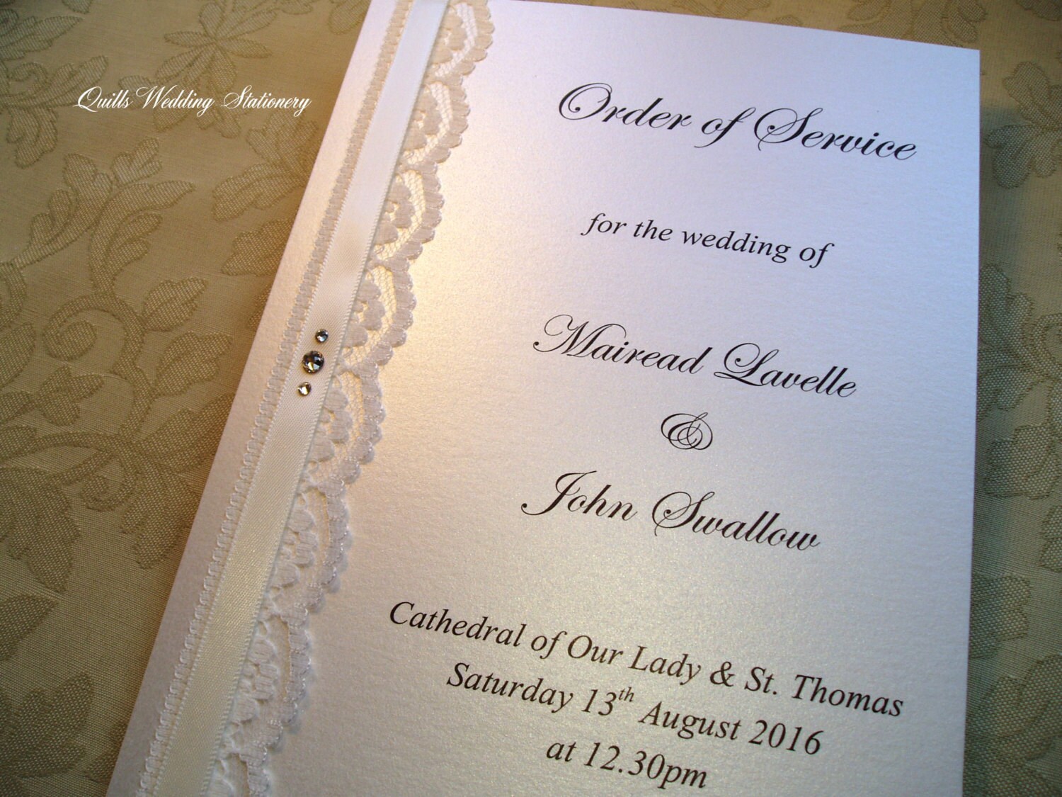 wedding-ceremony-booklet-order-of-service-vintage-wedding-etsy-uk