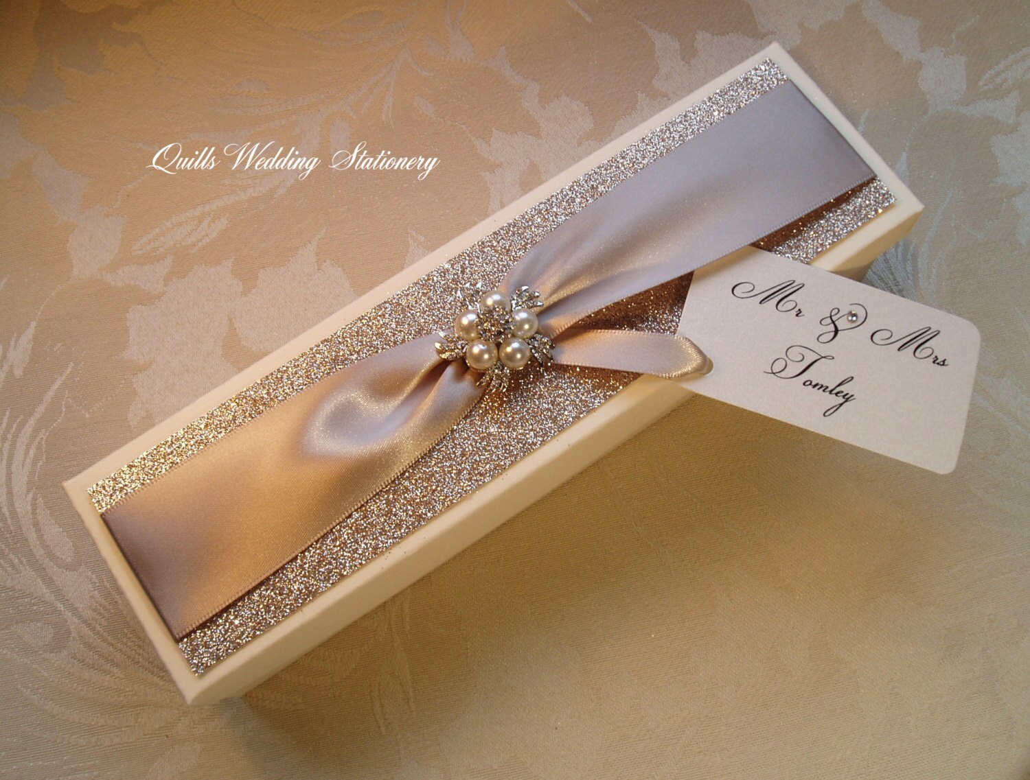 Luxury Wedding Certificate Box. Marriage Certificate Box. | Etsy