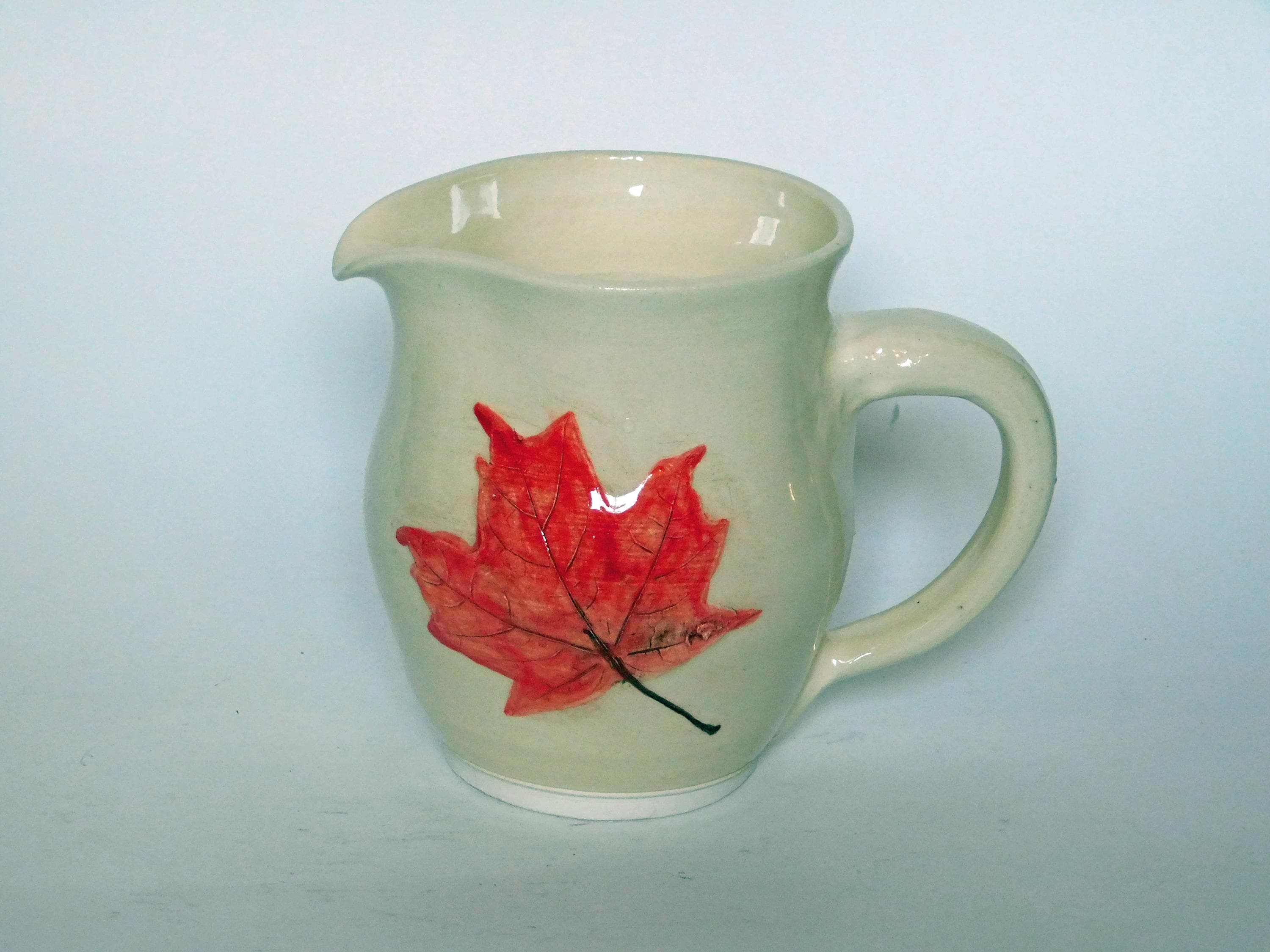 Maple Syrup Pitcher/Maple Leaf/ Cream Pitcher | Etsy