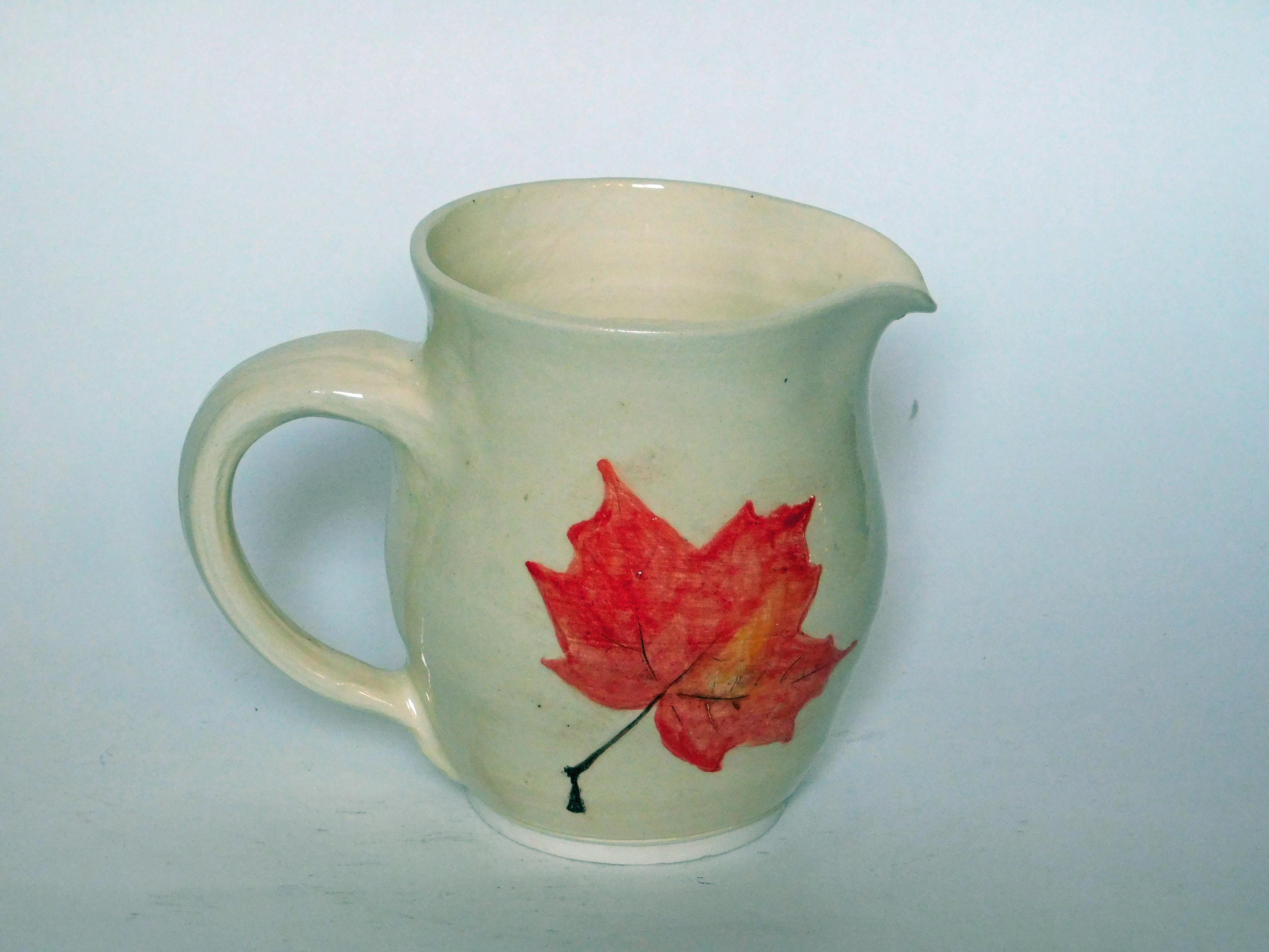 Maple Syrup Pitcher/Maple Leaf/ Cream Pitcher | Etsy