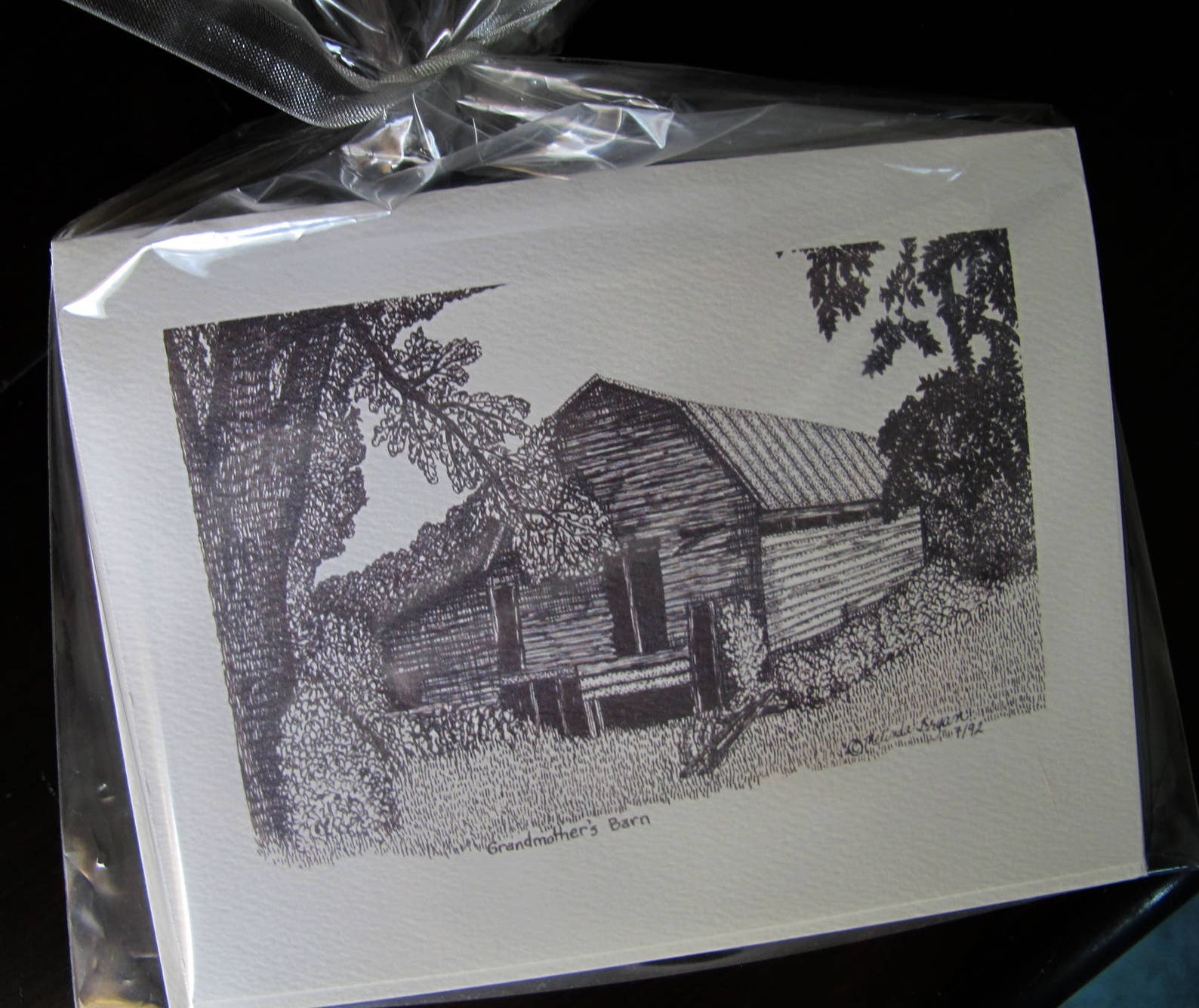 Old Barn Note Cards Illustrated With Pen and Ink - Etsy