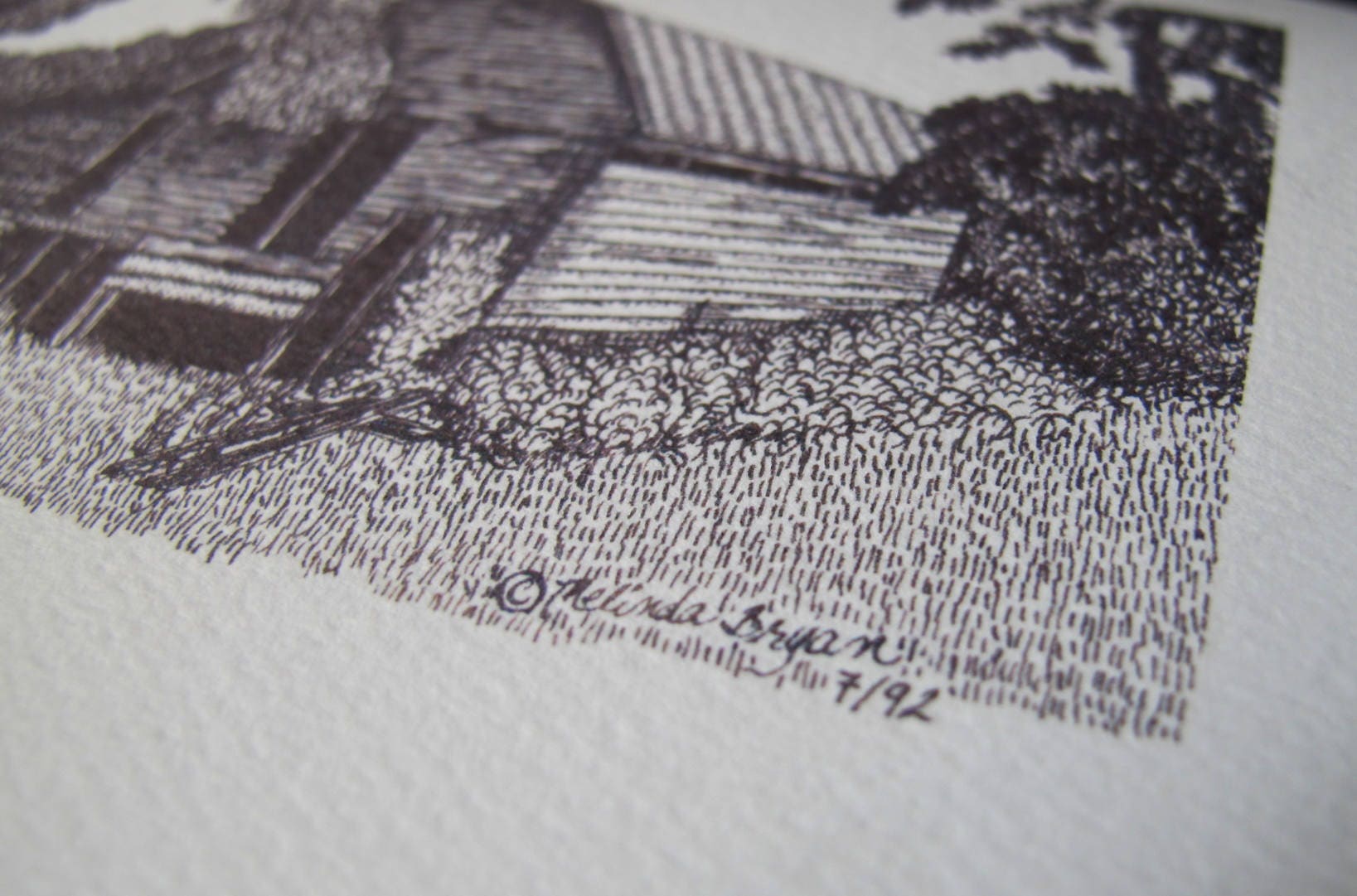 Old Barn Note Cards Illustrated With Pen and Ink - Etsy