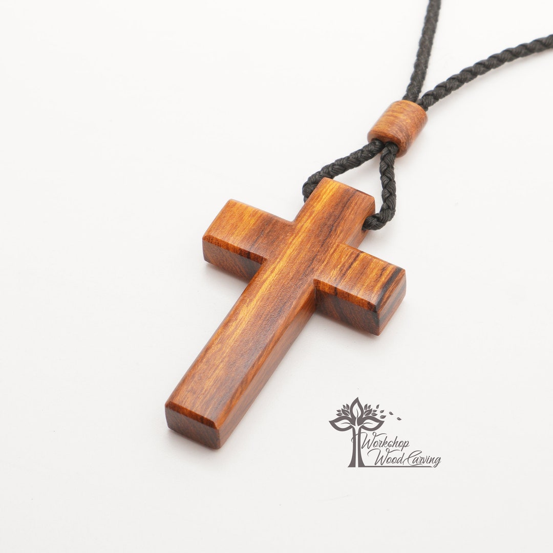 Wooden Pectoral Cross Made of Valuable Wood - Etsy