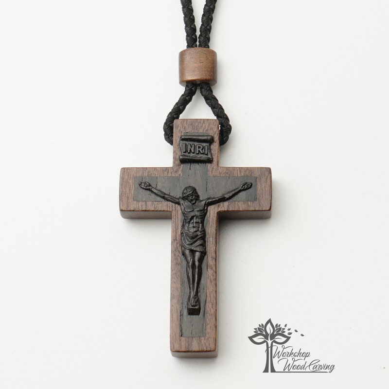 Black Crucifix - Etsy