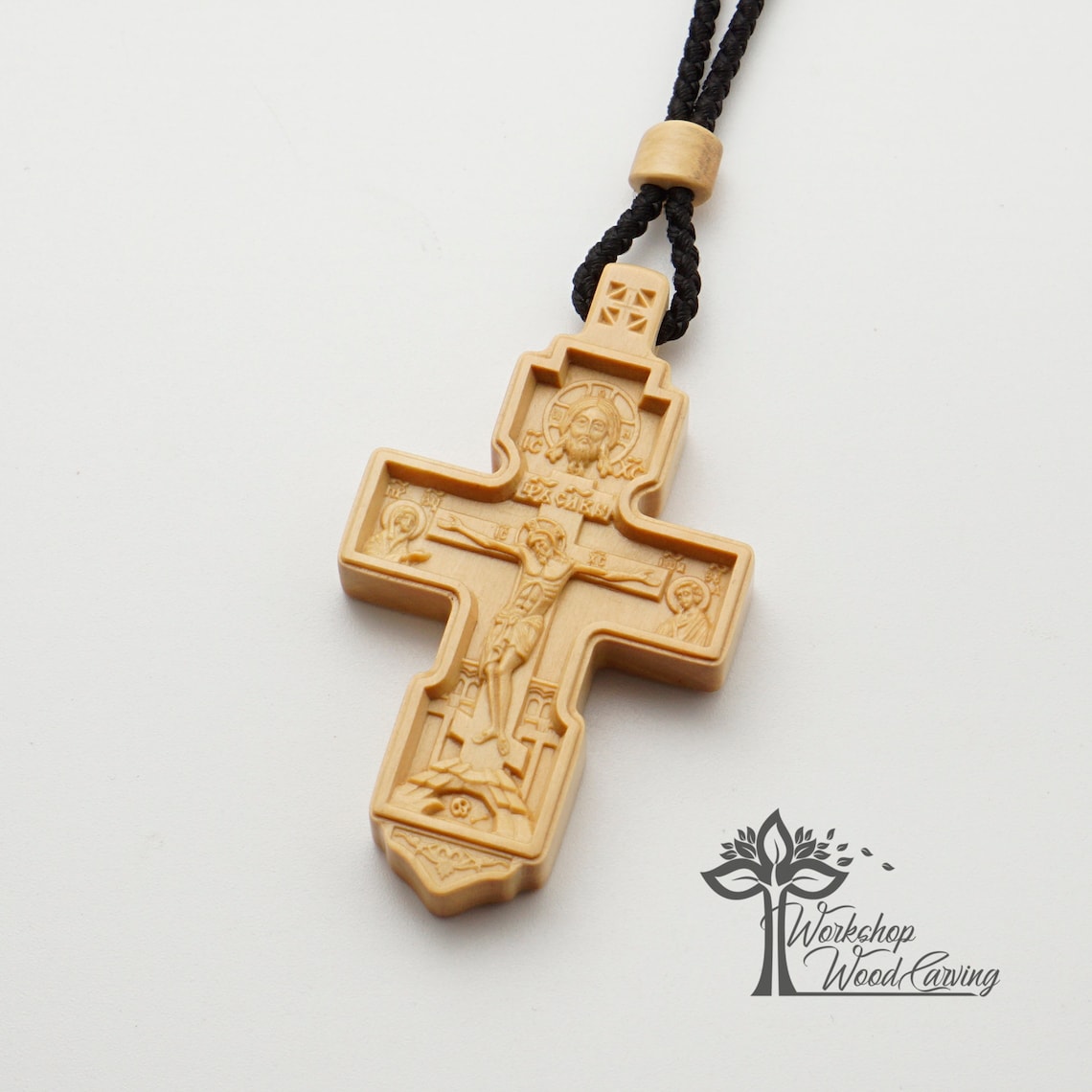 Orthodox Wood Cross Necklace Handmade Wooden Cross | Etsy